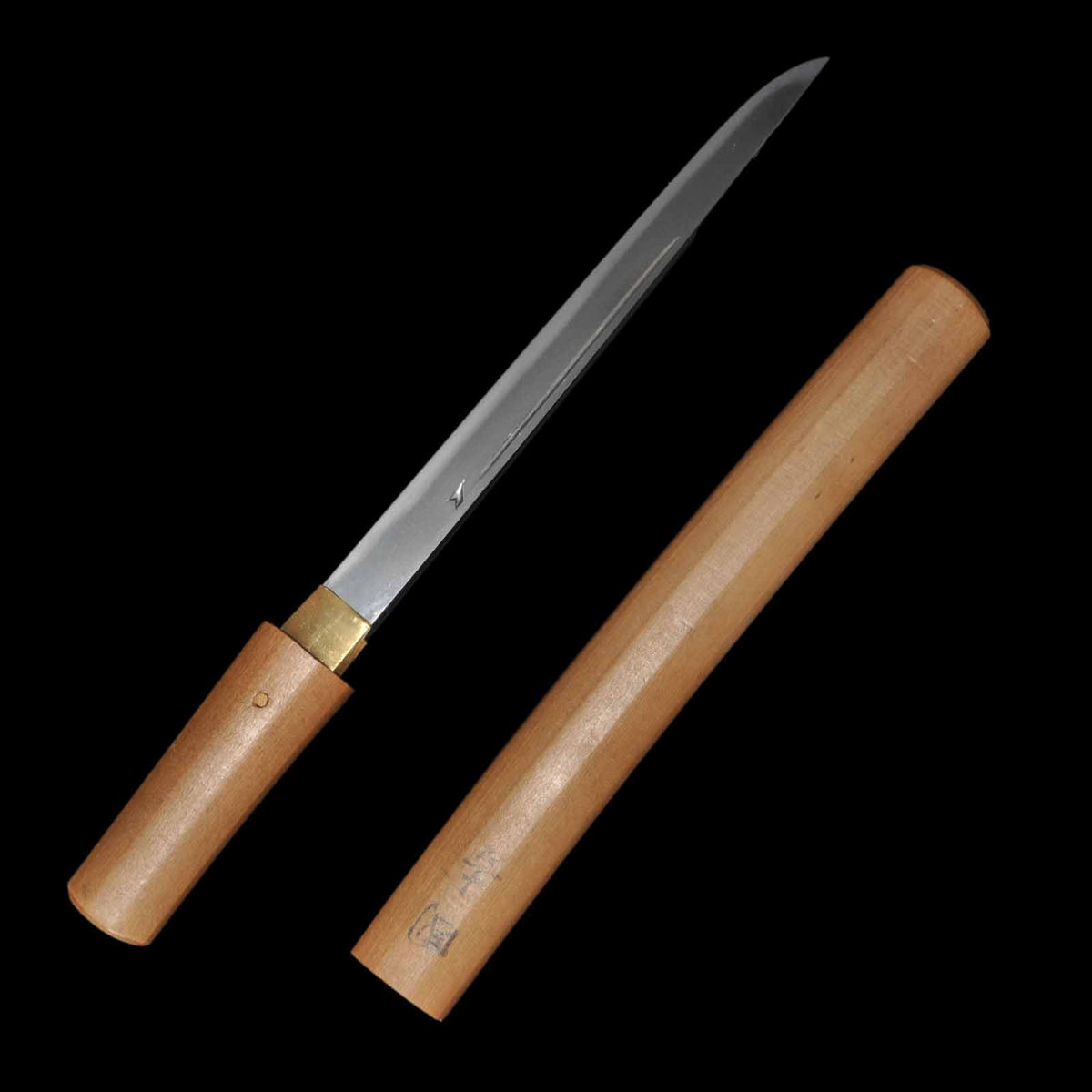 Tanto - Kuniyoshi - Shirasaya Koshirae - Ubu Nakago - Shinto Era - Iwa ...