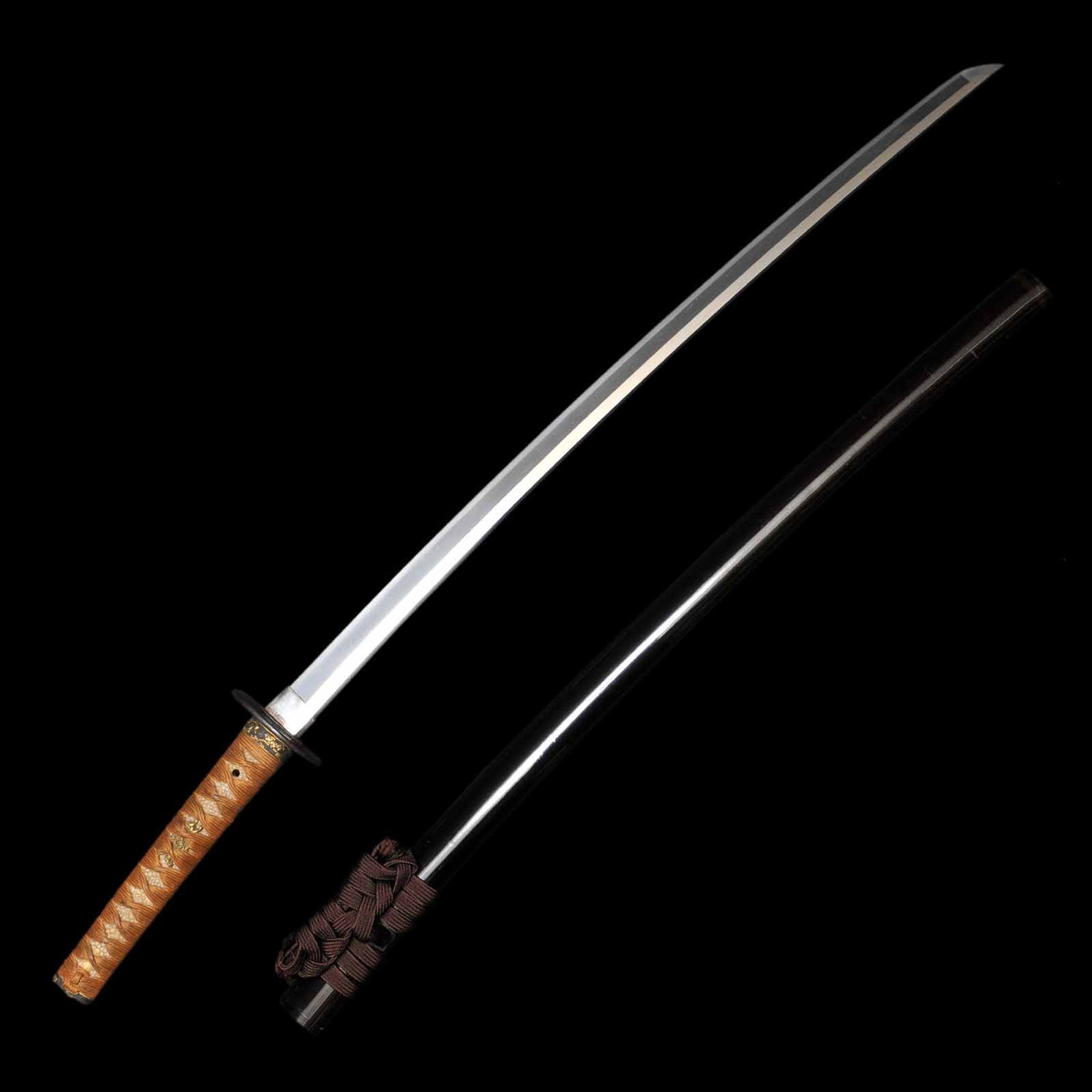 Katana - Kanemitsu - NBTHK Hozon Certificate - Uchigatana/Shirasaya Ko ...