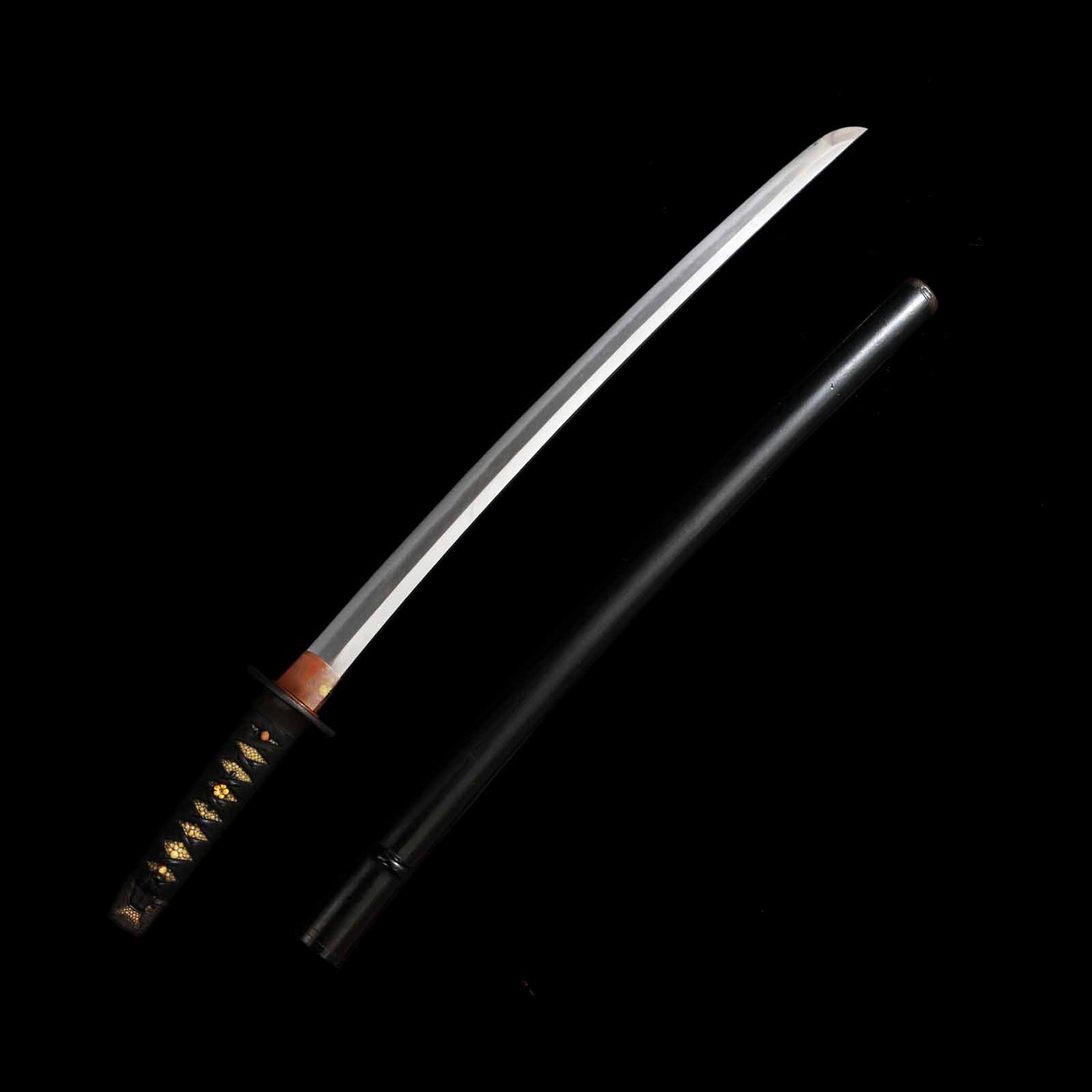 Wakizashi - Yasuhiro - Uchigatana Koshirae -Ubu Nakago - Shinto ...