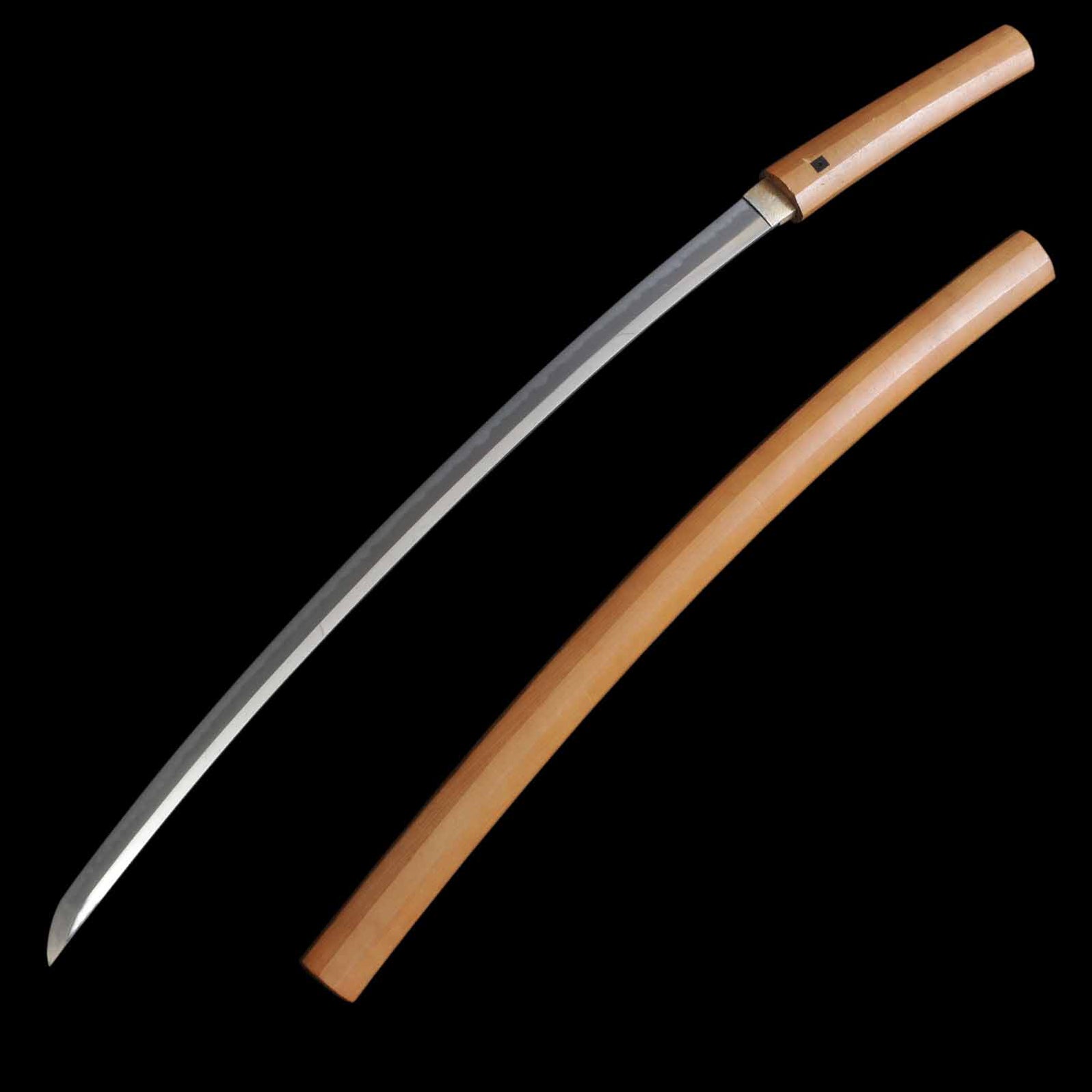 Katana - Kanemoto - Shirasaya Koshirae - Suriage Nakago - Koto Era ...